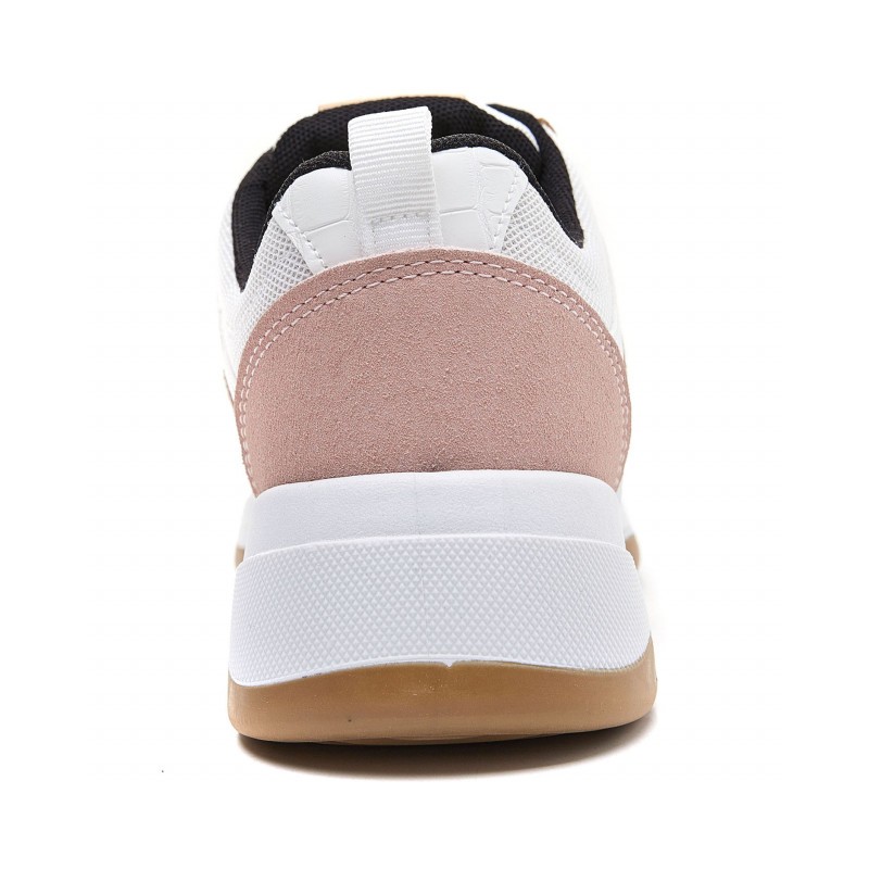 Sneakers à plateforme en Rosés